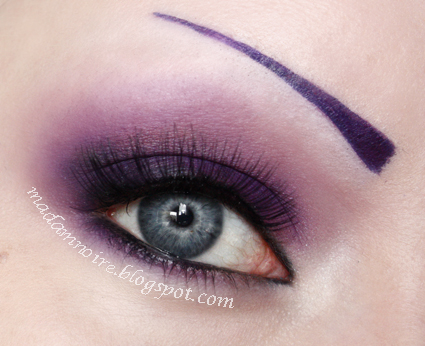 Madam Noire Makeup Studio: Purple smoke