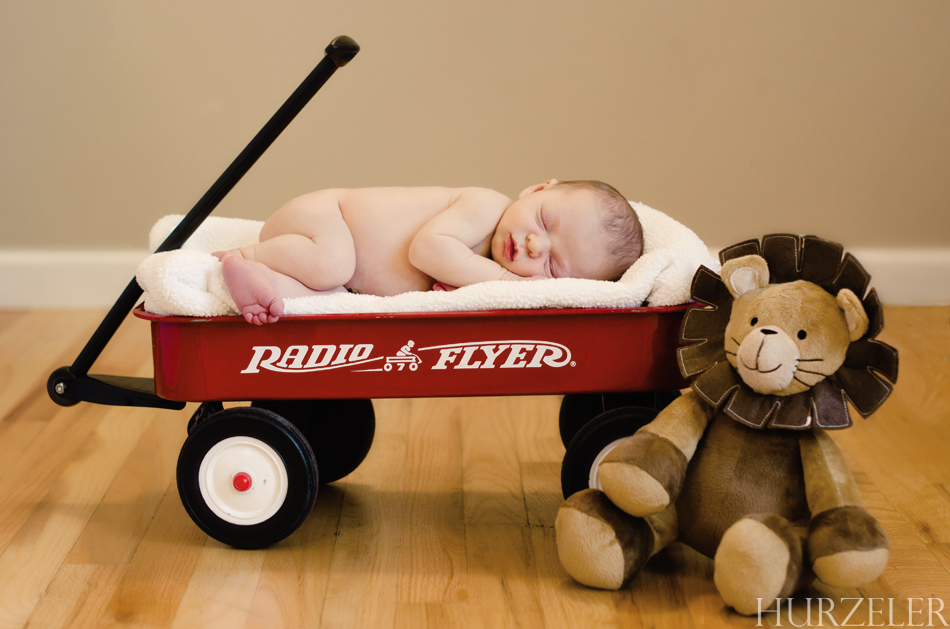 Hurzeler Photography | the Blog.: Newborn | the little red wagon ...