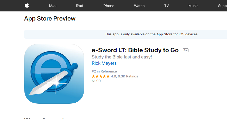 E-SWORD EN ESPAÑOL: Como Instalar e-Sword en un iPhone/iPod Touch