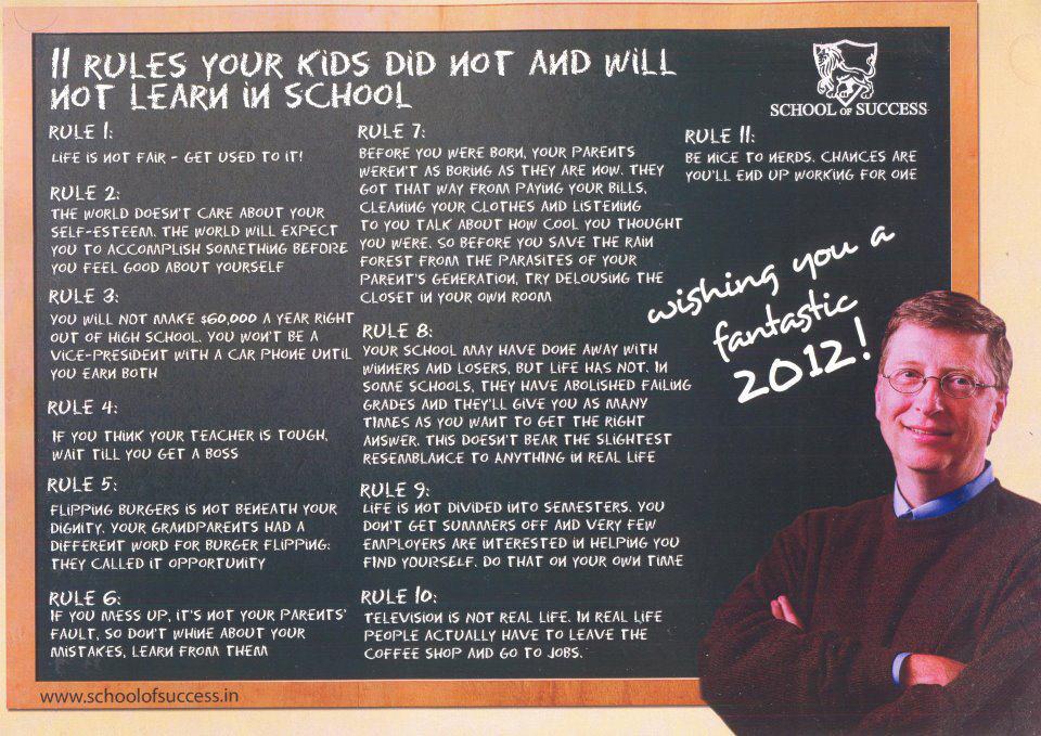 This, That, and The Other Thing: 11 Rules Your Kids Did Not and Will ...