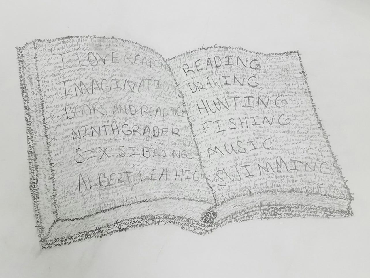 Jerdee's Art Classes: Drawing A | Text Drawings