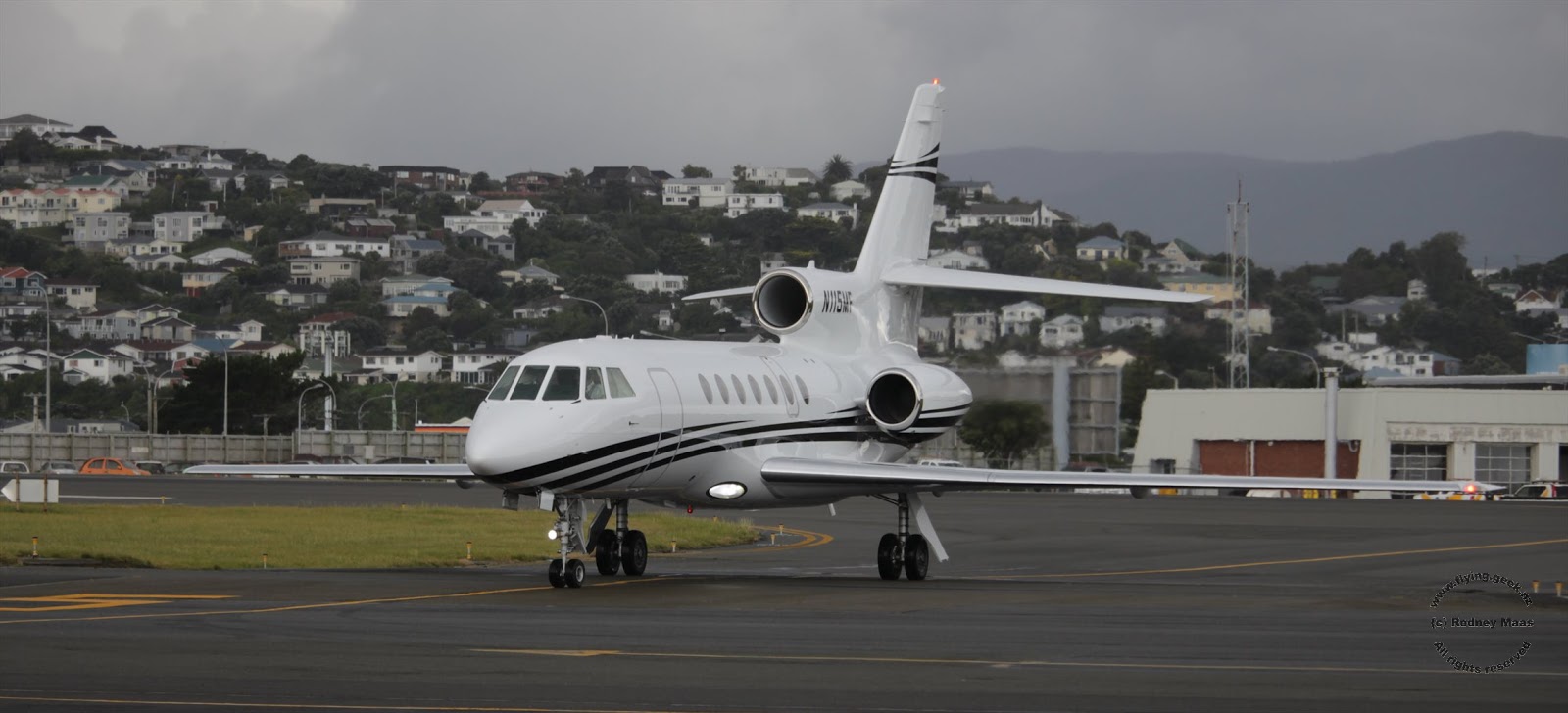 Rodney's Aviation Ramblings: Bizjets at Wellington