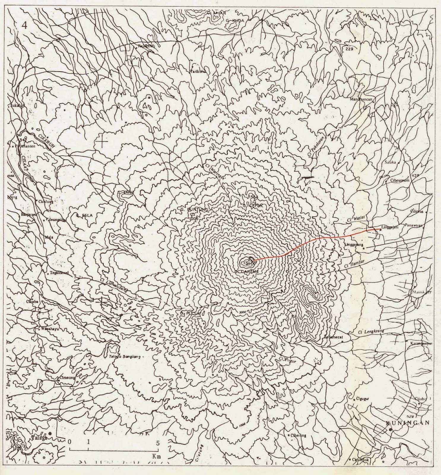 Kems Track: Mengenal Peta Topografi
