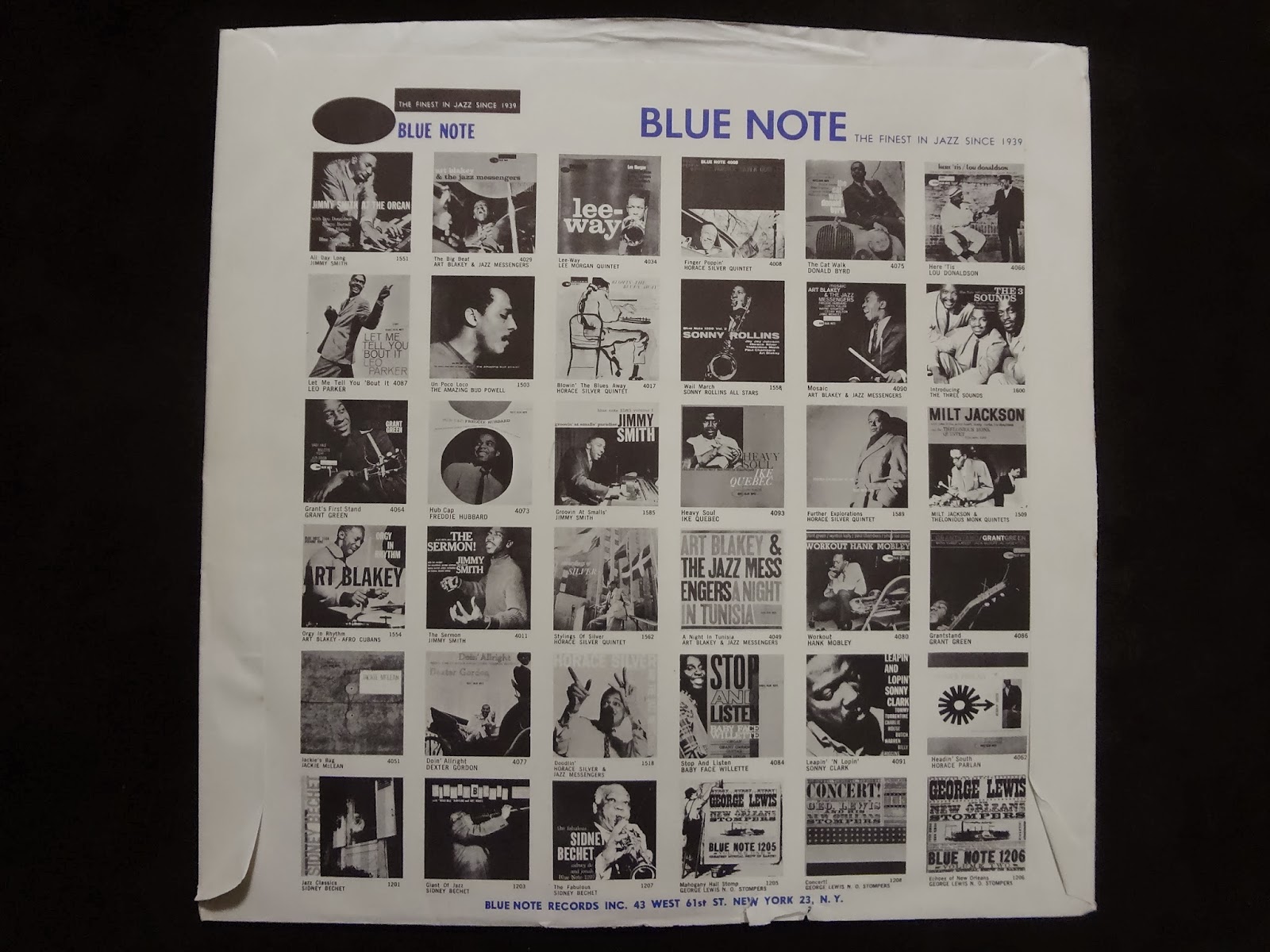 RECORD COMPANY SLEEVE ARCHIVE