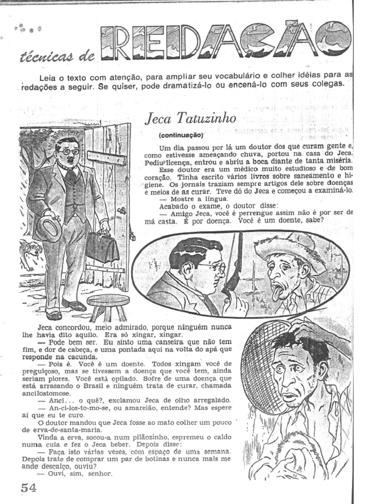 NA TRILHA DO TEMPO:JECA TATU, OBRA DE MONTEIRO LOBATO-Mistura de Alegria