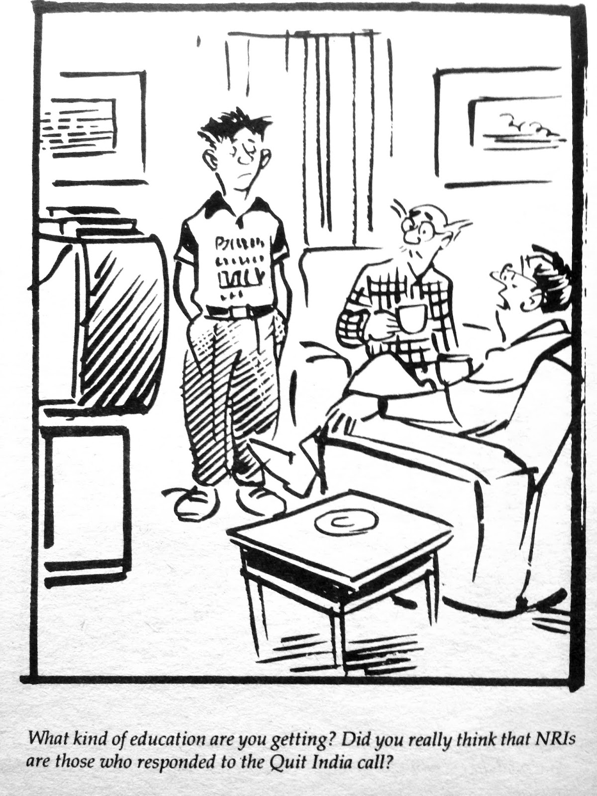 R.K. Laxman's Cartoons: School & College Syllabus & Studies