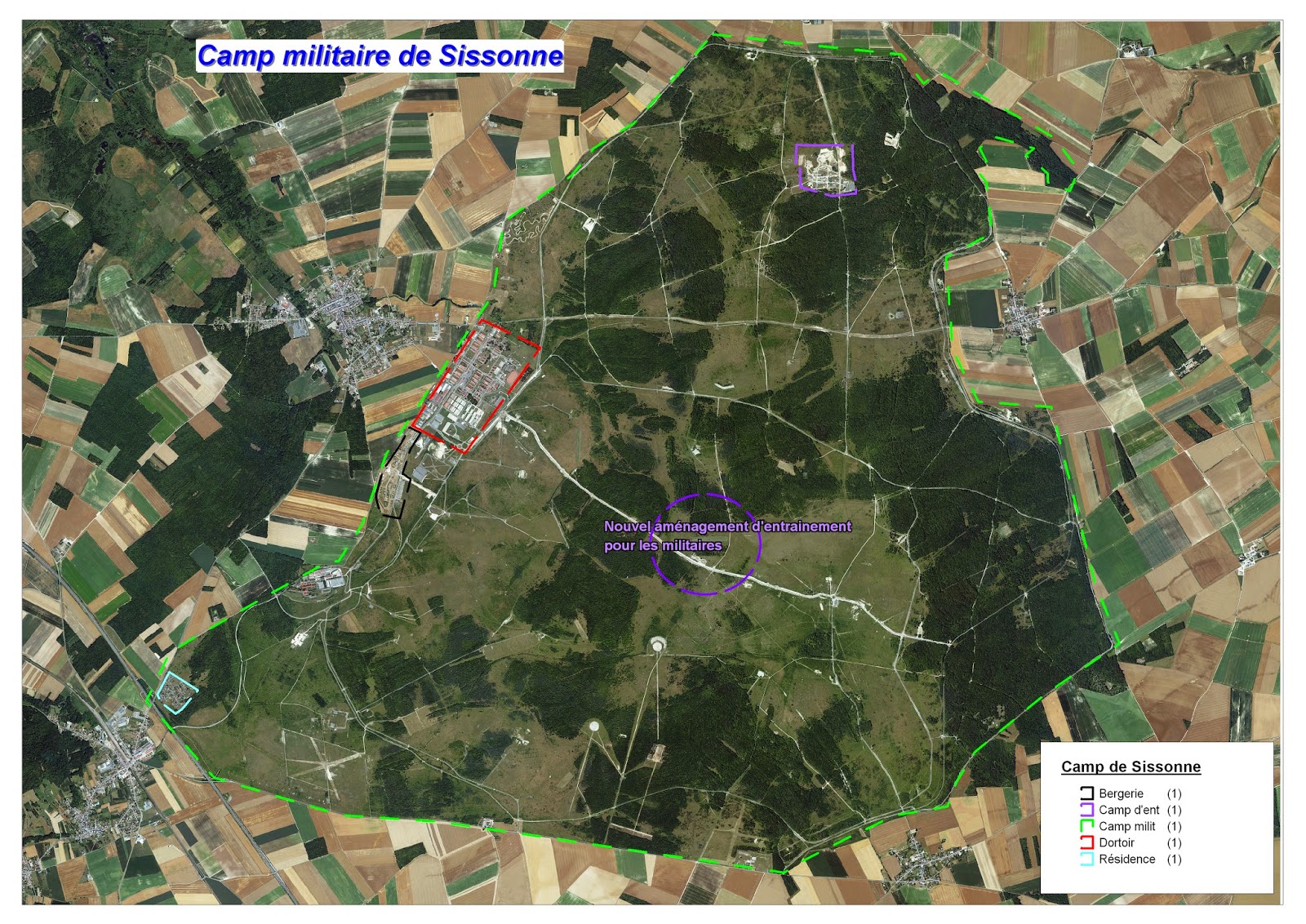 Répartition des casernes militaires de France | Des cartes et des élèves