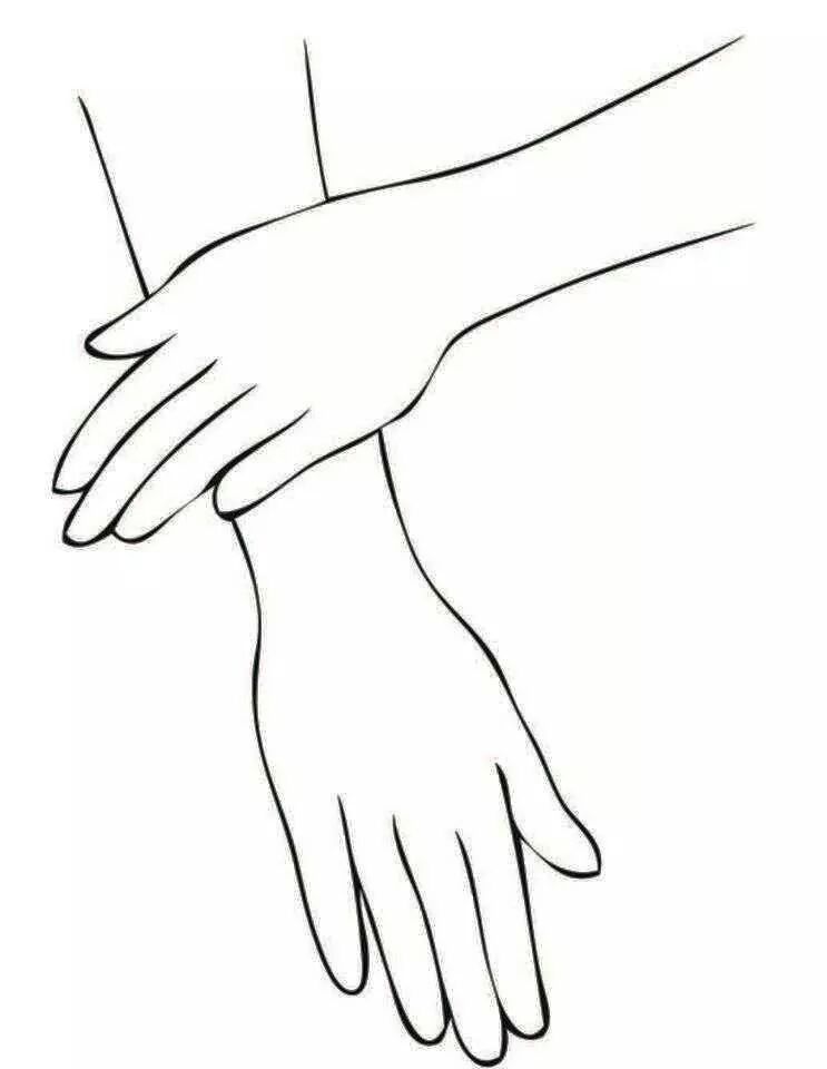 Sketsa Tangan untuk Latihan Henna Artist - V Wedding Art