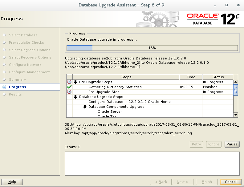 A! Help: Upgrading Oracle Single Instance with ASM (Oracle Restart ...