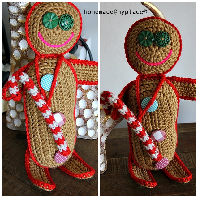 Make it ! Gingerbread man Softie