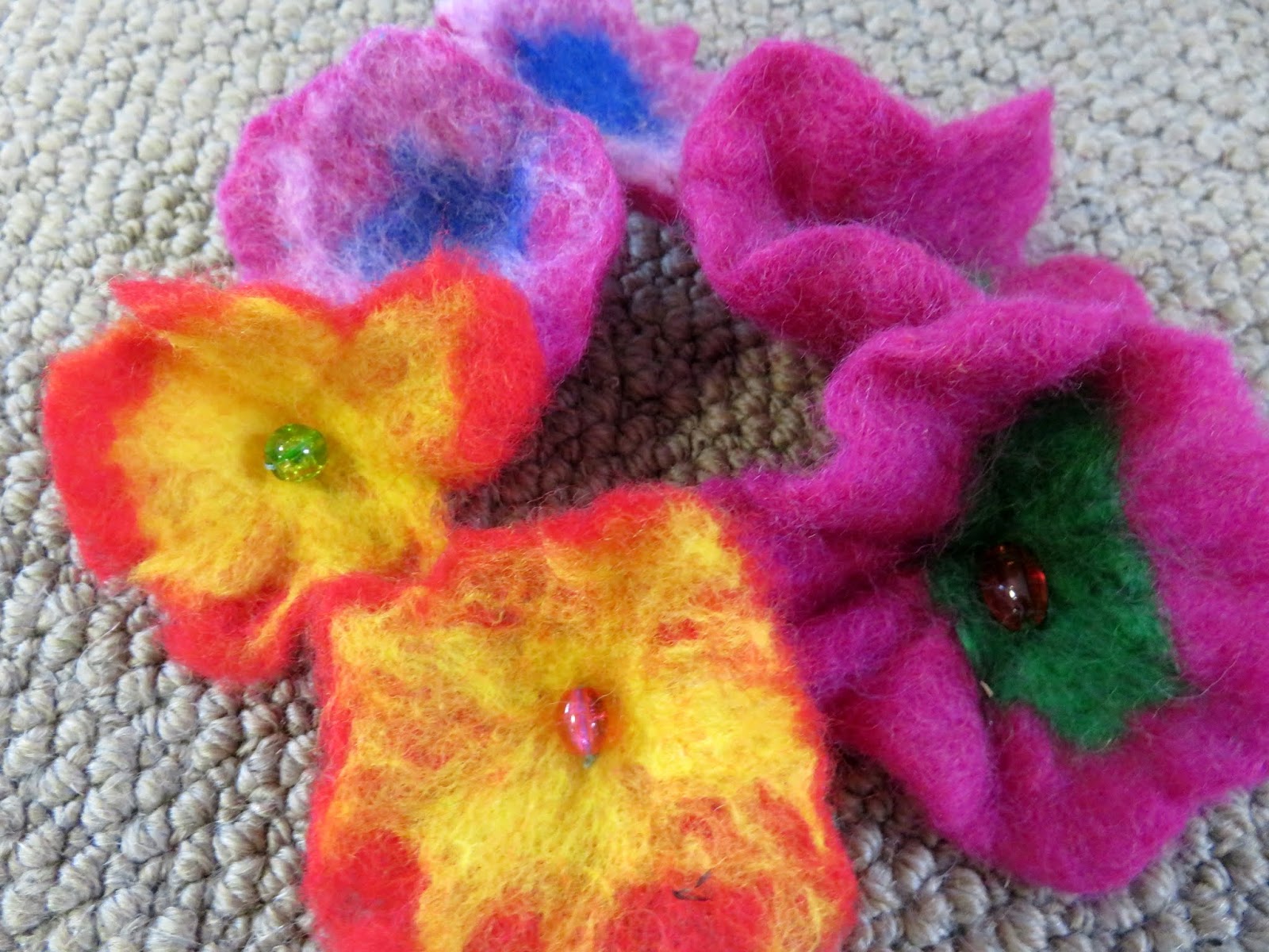 Bodenseewellen: Filzen mit Kindern