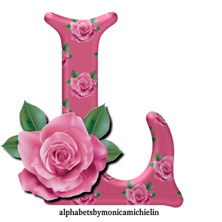 M. Michielin Alphabets: ALFABETO ROSA, ROSE ALPHABET