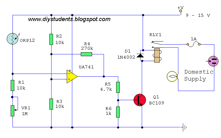 DIY Students: Dark Activated Switch