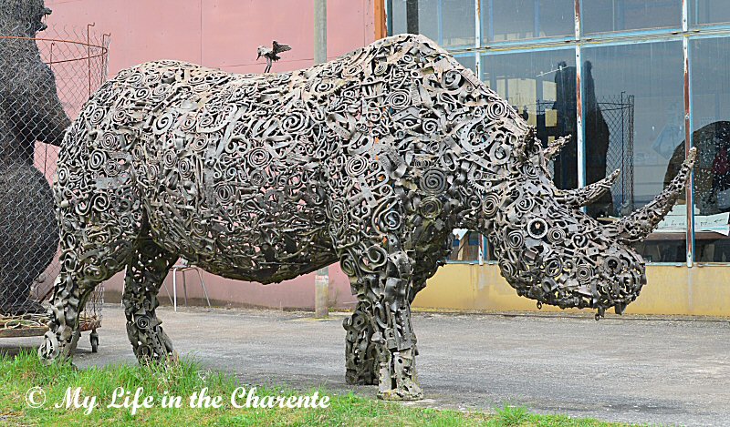 My Life in the Charente: Aveyron- the brilliant sculptures of André Debru