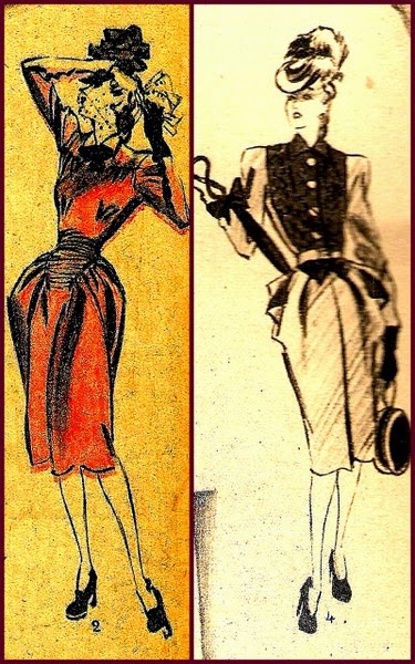 Dior : DIOR - EFFECTS OF WORLD WAR II