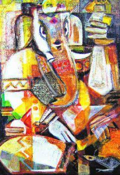 CHINAR SHADE : THE ART OF D RAJA SEGAR FROM SRILANKA