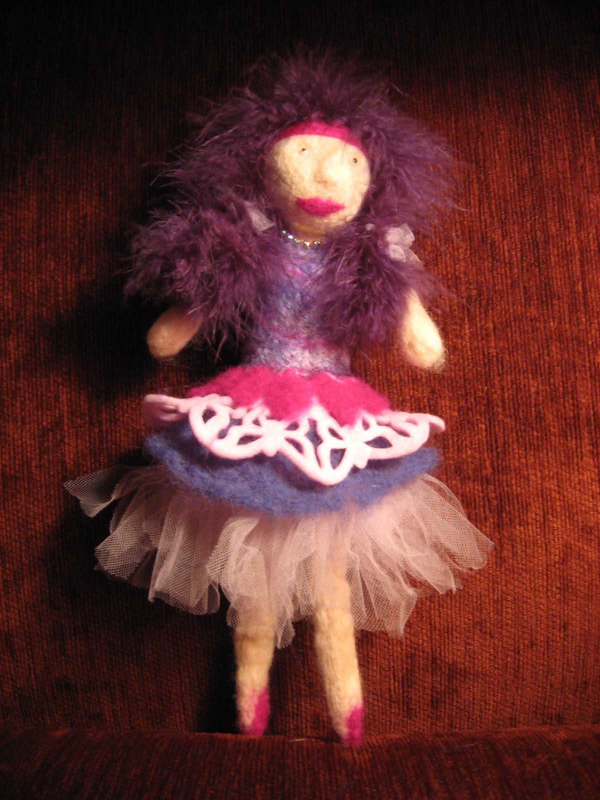 My Naptime Crafts: Needle Felted Doll