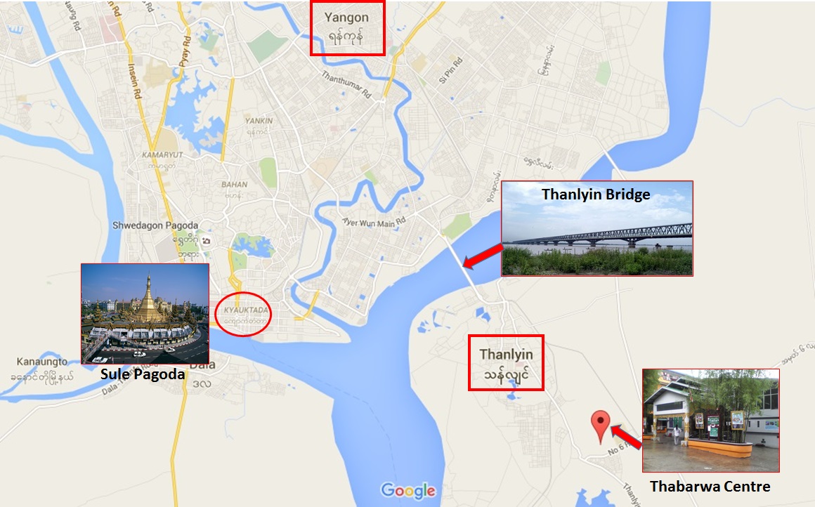 ThaBarWa Centre: How To Come