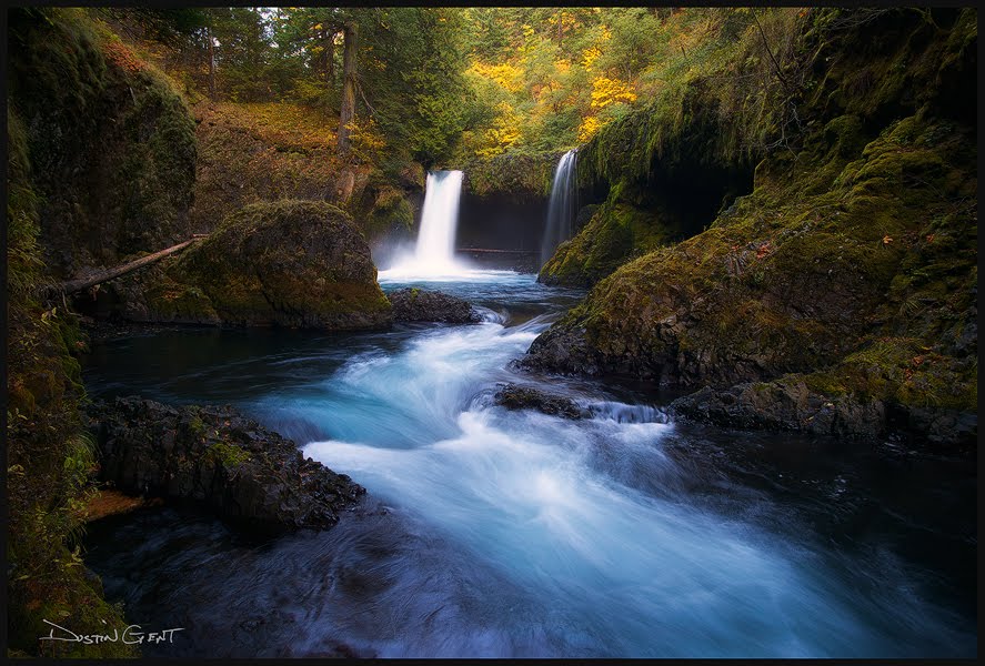 Spirit Falls from tonight ~ dustingent adventures