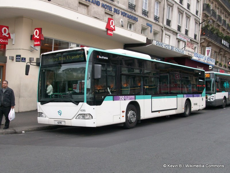 Les Tramways,Métro,RER,Bus de la RATP: Bus 350