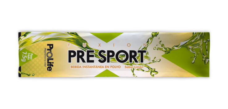 FuXion Productos Nutracéuticos Xpande Bienestar: PRE SPORT FUXION PROLIFE