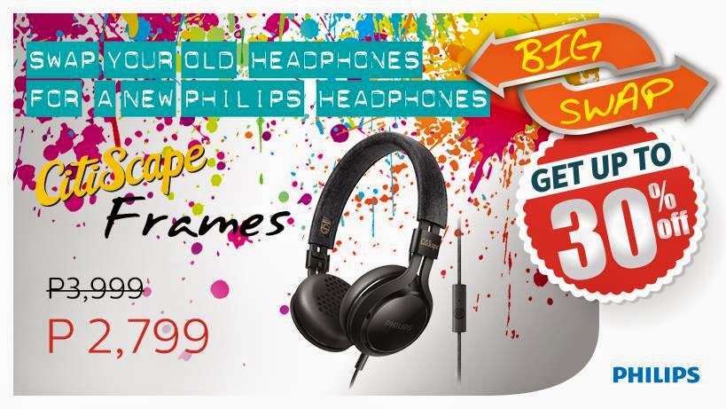 Manila Shopper: Philips Headphones Big Swap Promo: June 5-7 2014