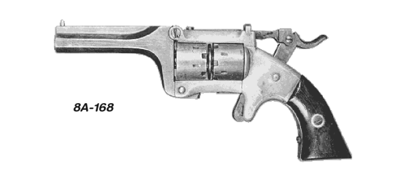 on target shooter nz: SNEIDER TWO CYLINDER .22" Rimfire Revolver: