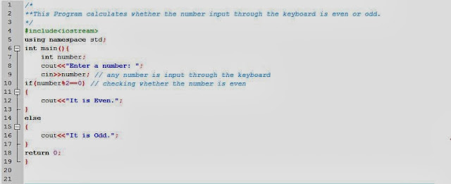 Programming Chunks C Program That Calculates Whether The Number Input Through The Keyboard Is