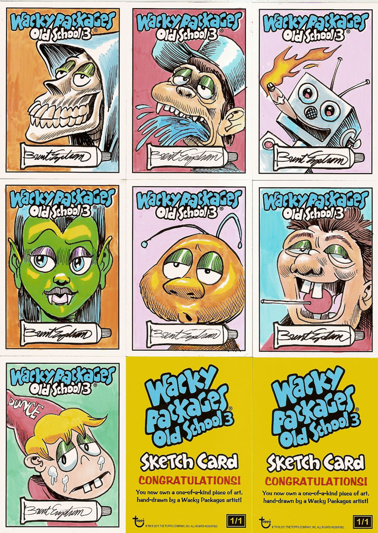 BRENT ENGSTROM'S BLOG: Wacky Packages Old School series 3 Sticker ...