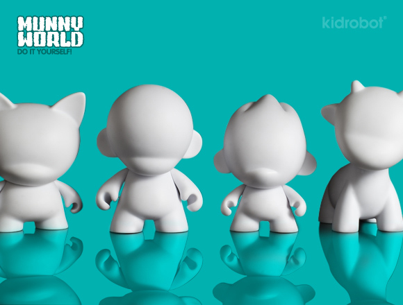 Dunny Addicts: Preview: Munnyworld 7" - Trikky, Munny, Foomi & Raffy