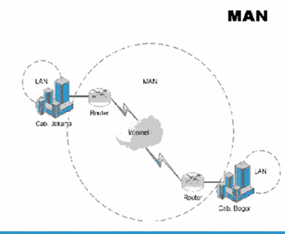 Pengertian LAN,MAN,WAN, dan Wireless beserta gambarnya