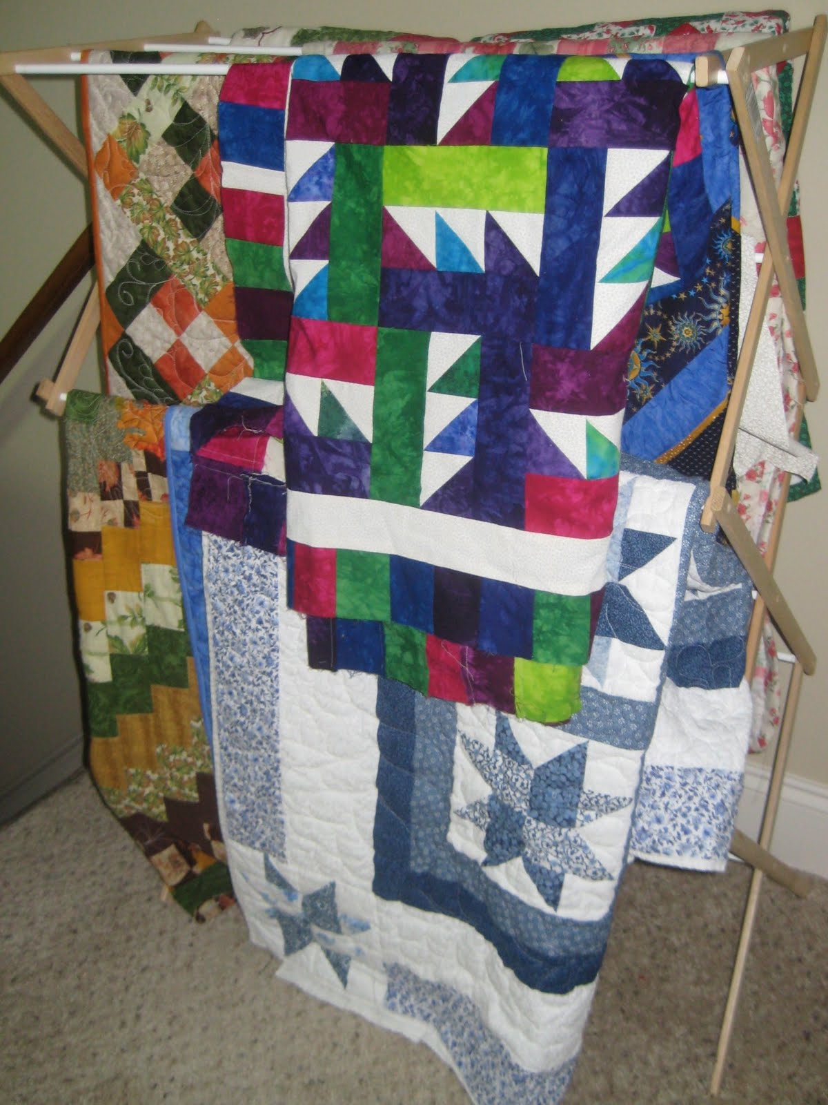 Drying Rack Quilts at Pauline Tomlinson blog