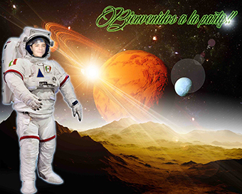 PSDs para ellos 2022: Botarga de astronauta en psd