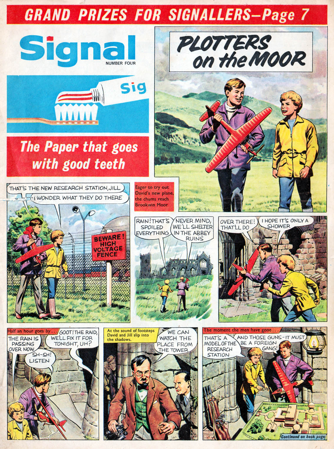 BLIMEY! The Blog of British Comics: Comic Oddities: SIGNAL (1963)
