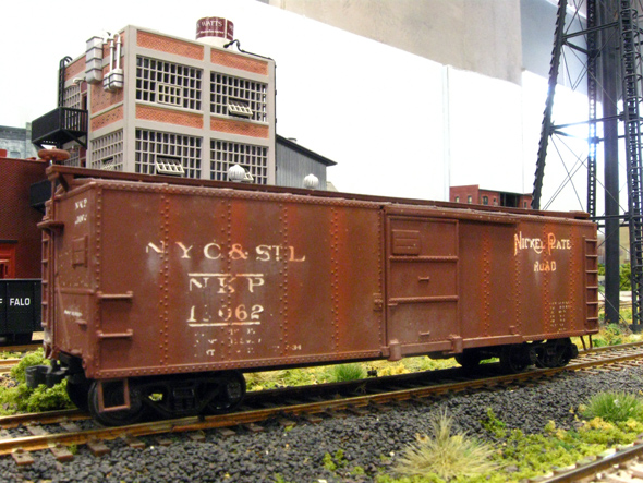 White River Division: Weathered Boxcars - Credit Valley Railway Co.