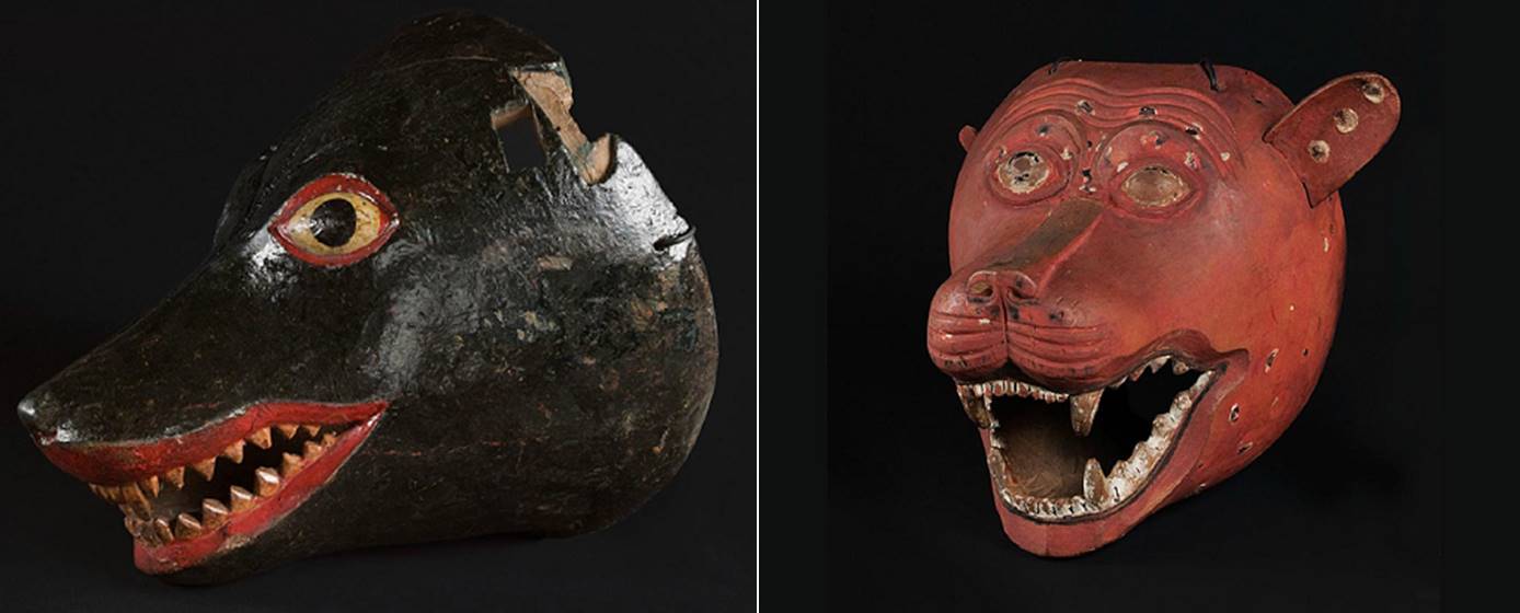 Thong's Masks Collection: Kolam masks, the stories of Srilanka village