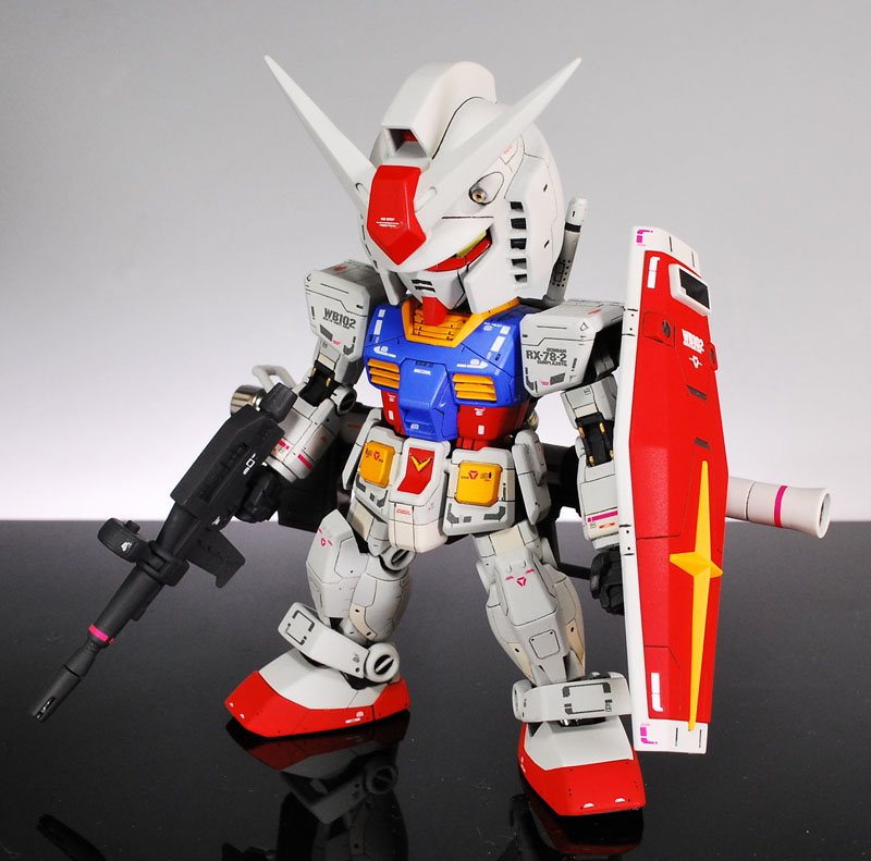GUNDAM GUY: SD RX-78-2 Gundam - Custom Build