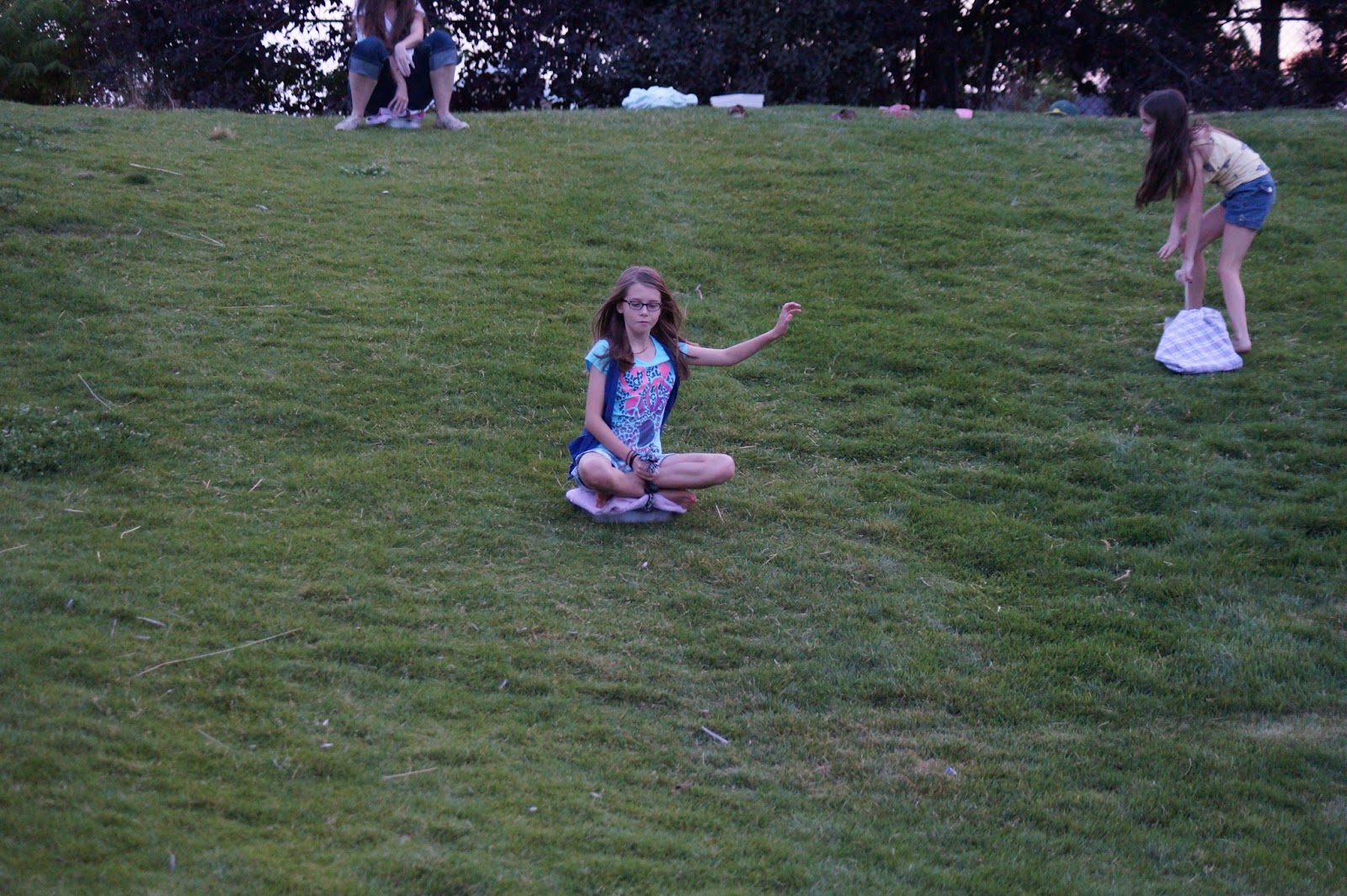 Must Run in the Family: Ice Blocking