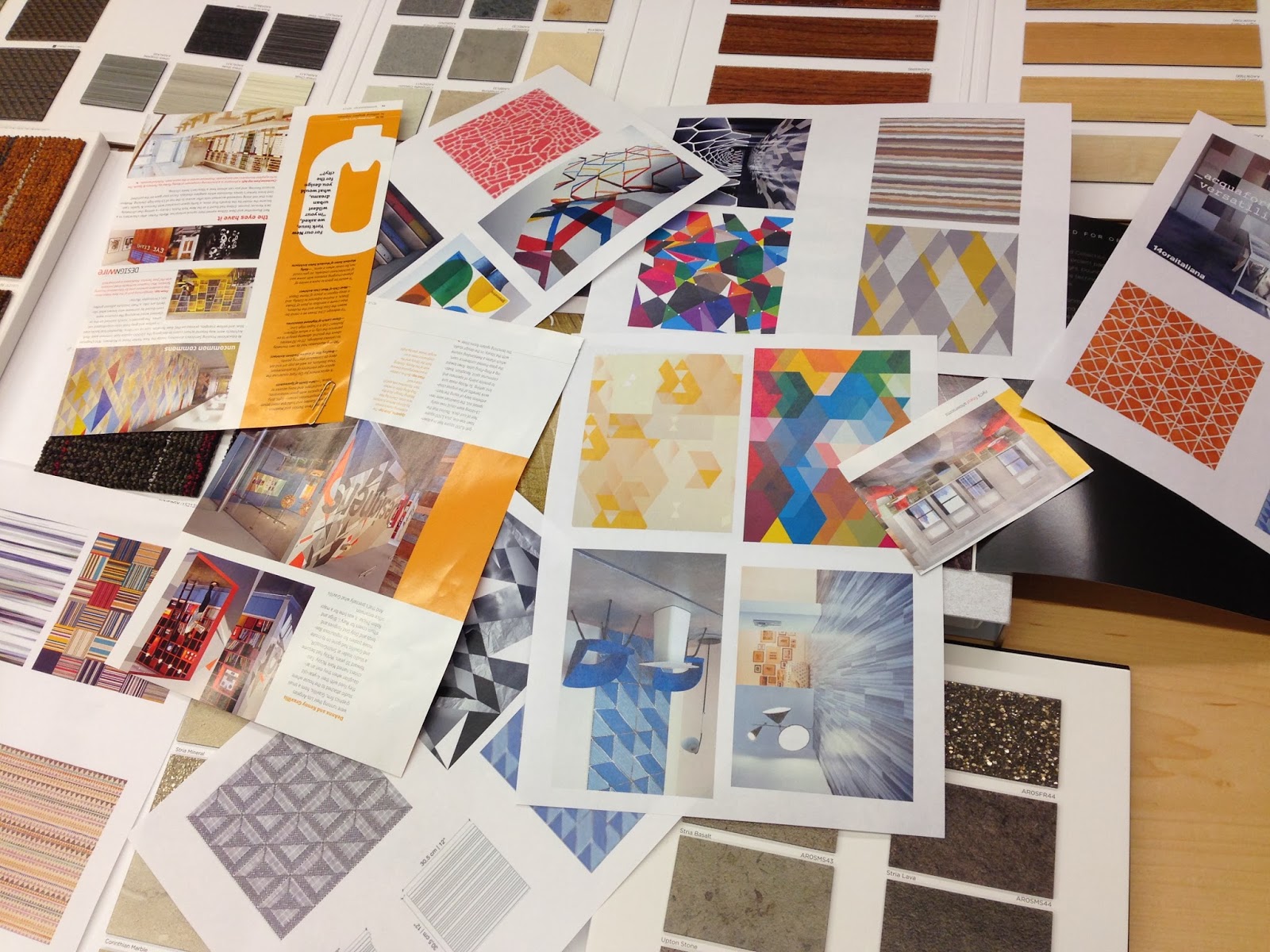 designing each day: around the office | pattern play