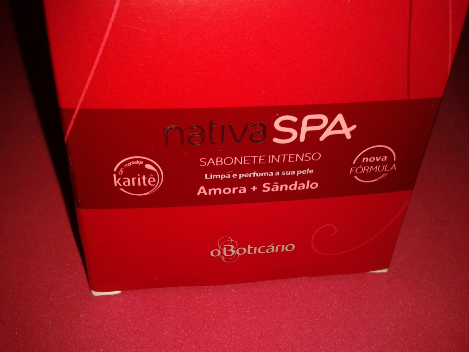 Botica Mia: Nativa SPA Sabonete Amora e Sândalo