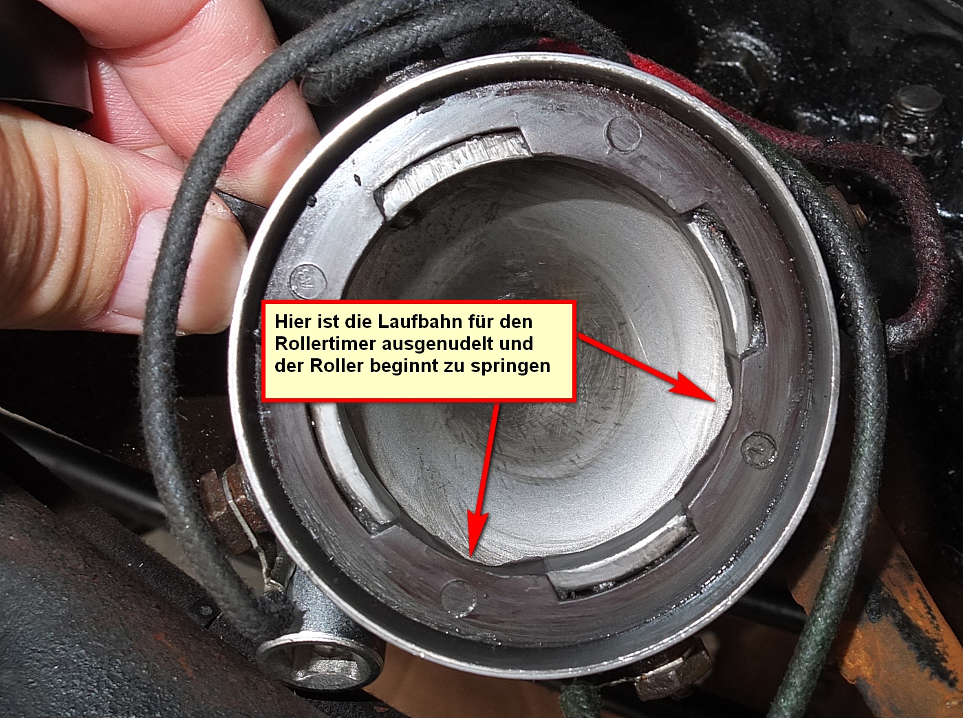 Ford Model T Touring 1923: Schnell mal nen neuen Timer eingebaut. Hahaha