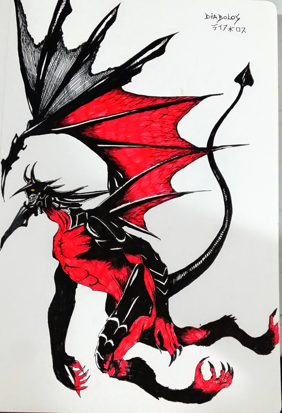 Pen to Pencil: Sketch 9: Diabolos