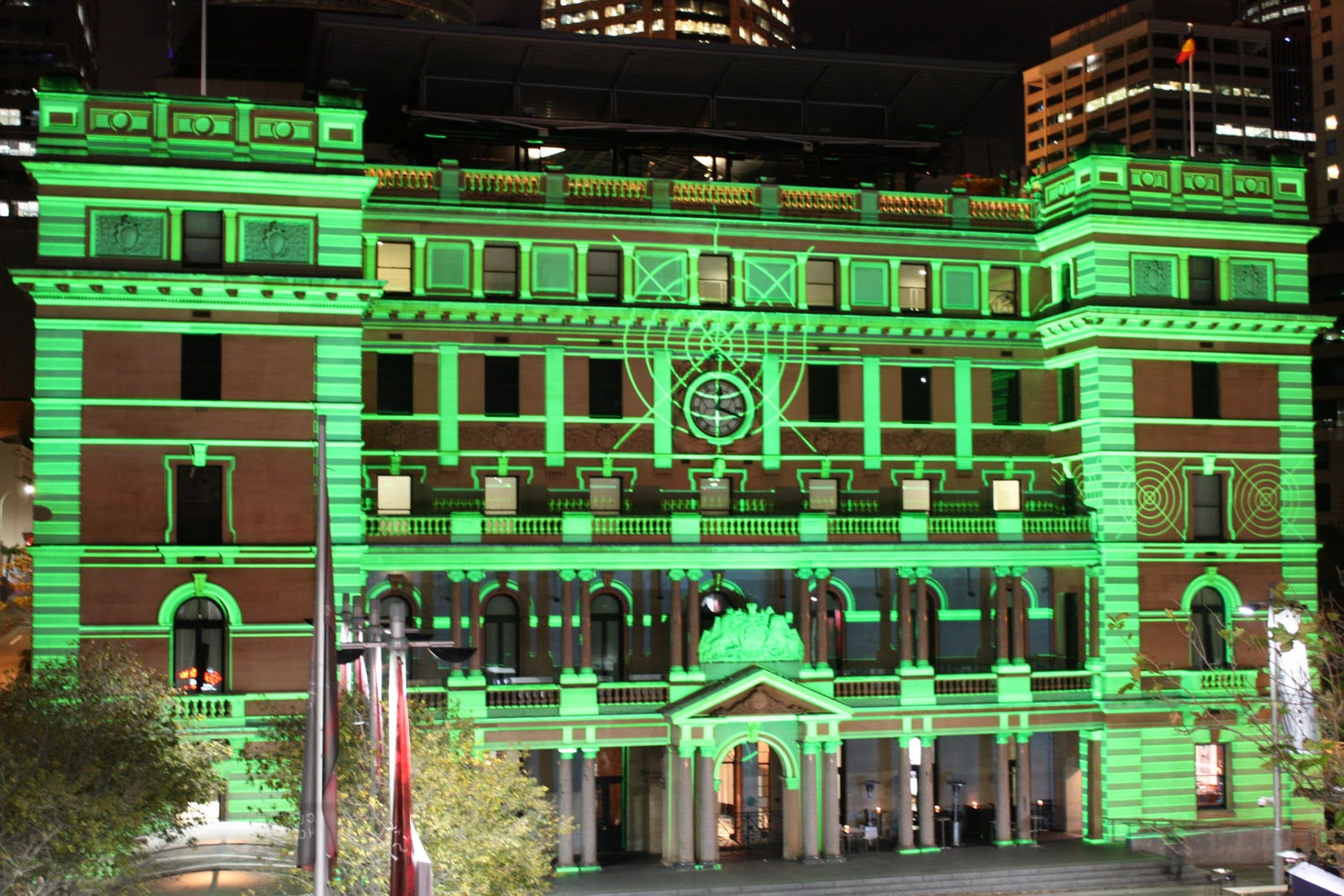 Sydney - City and Suburbs: Customs House, Vivid Sydney