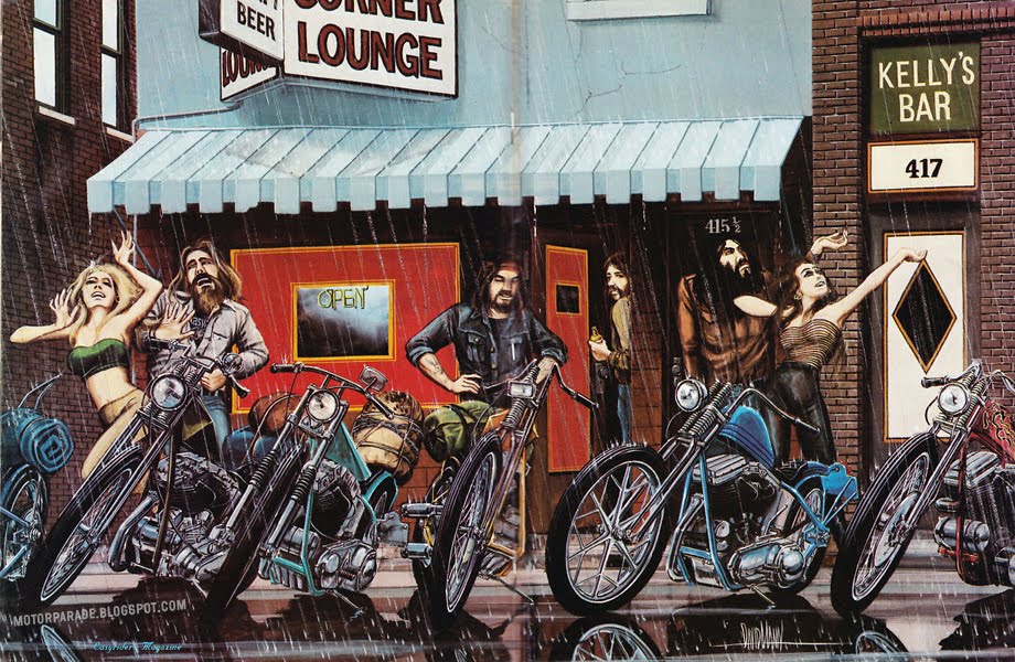 Racing Cafè: Motorcycle Art - David Mann