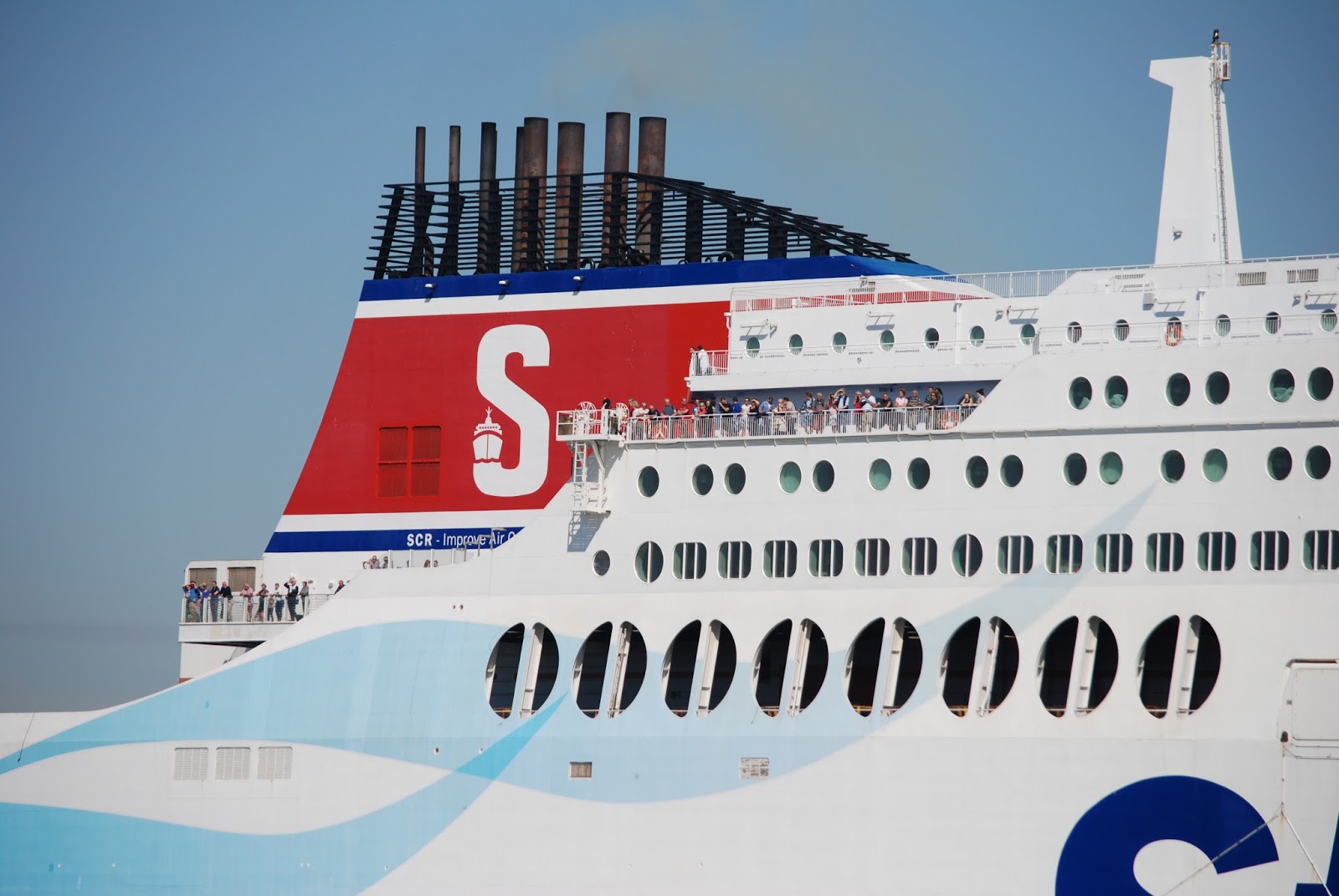 "STENA BRITANNICA", one of the largest cruise ferries in the World