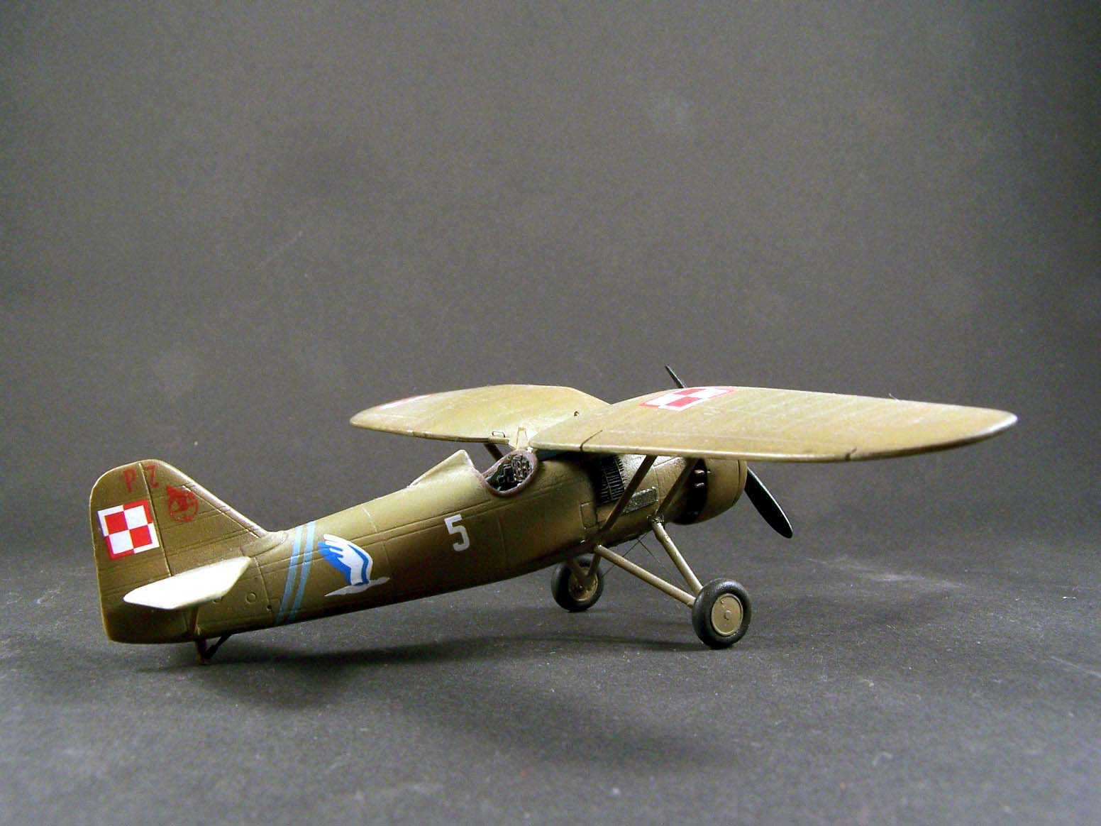 Modele z Szachownicą: PZL P.7a (2003 rok Wrzesień '39 # 1)