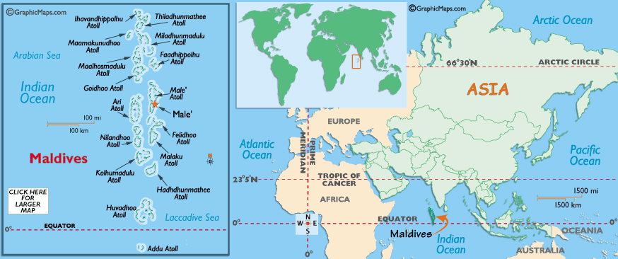 Maldives Climate Change: Geography