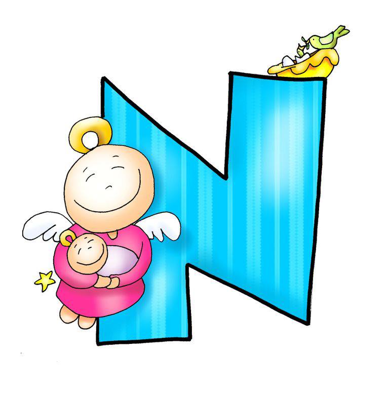 ® Colección de Gifs ®: LETRAS PARA IMPRIMIR DE ANGELITO