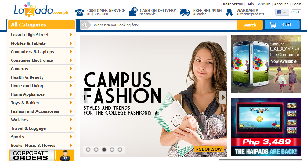 Lazada: Philippines' Online Shopping Mall: Lazada Payment Terms ...