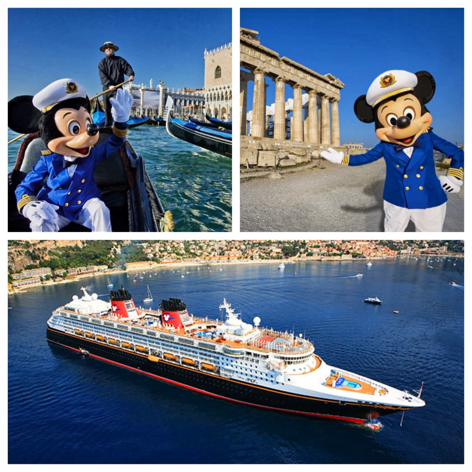 Back to Back Mediterranean Cruises: Captain Mickey and his Magic ship